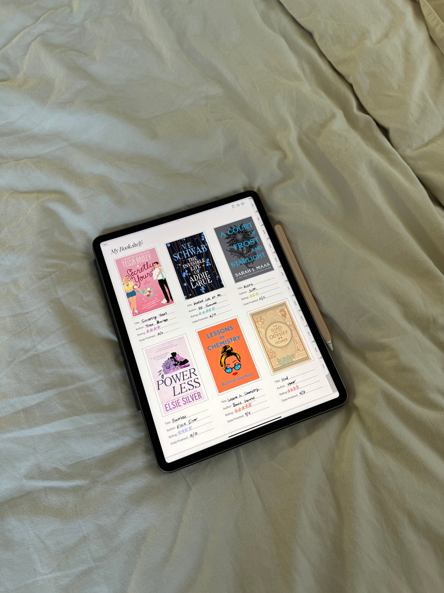 Digital Reading Journal – Flourish Planner