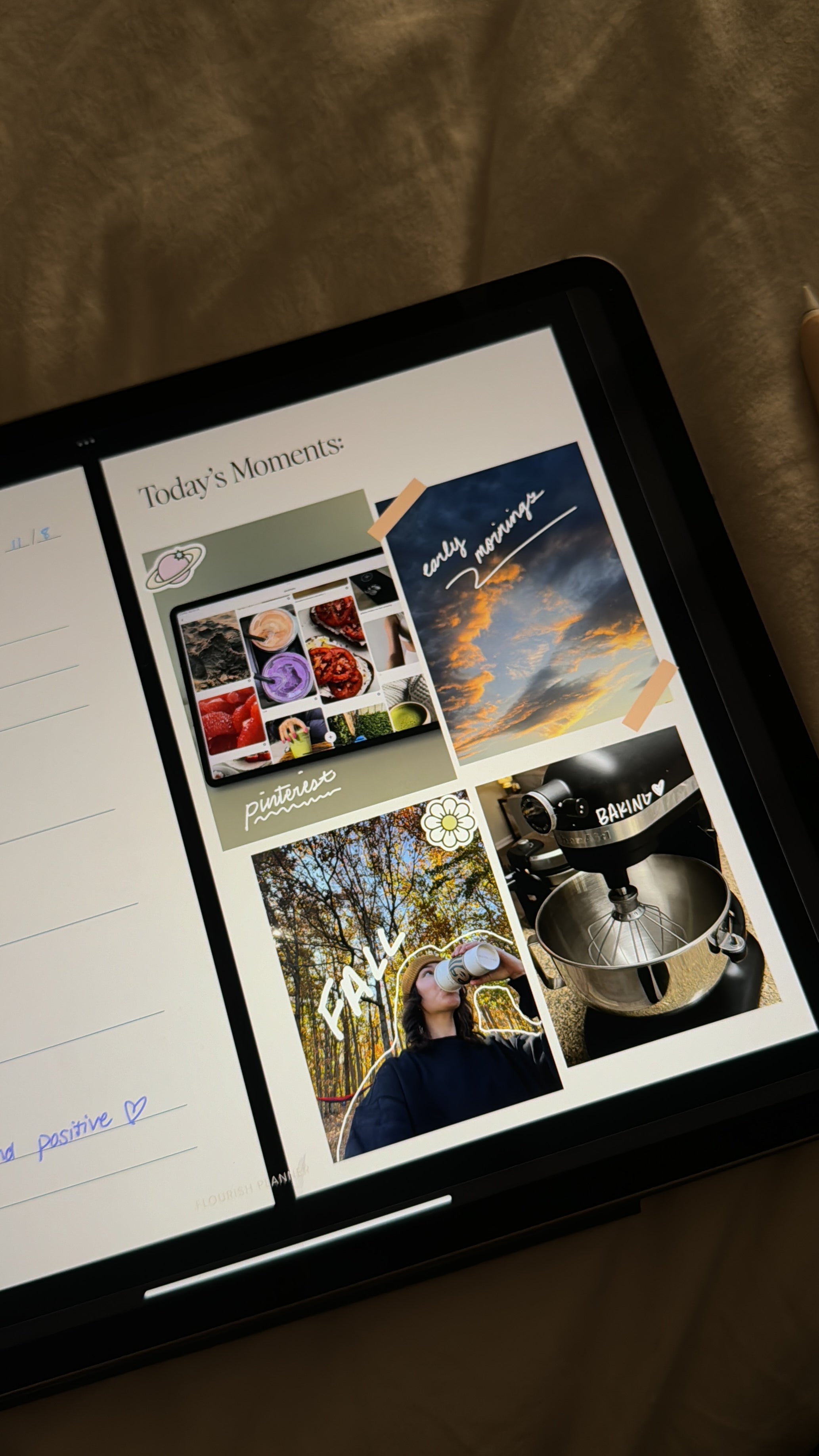 Digital Night Journal – Flourish Planner