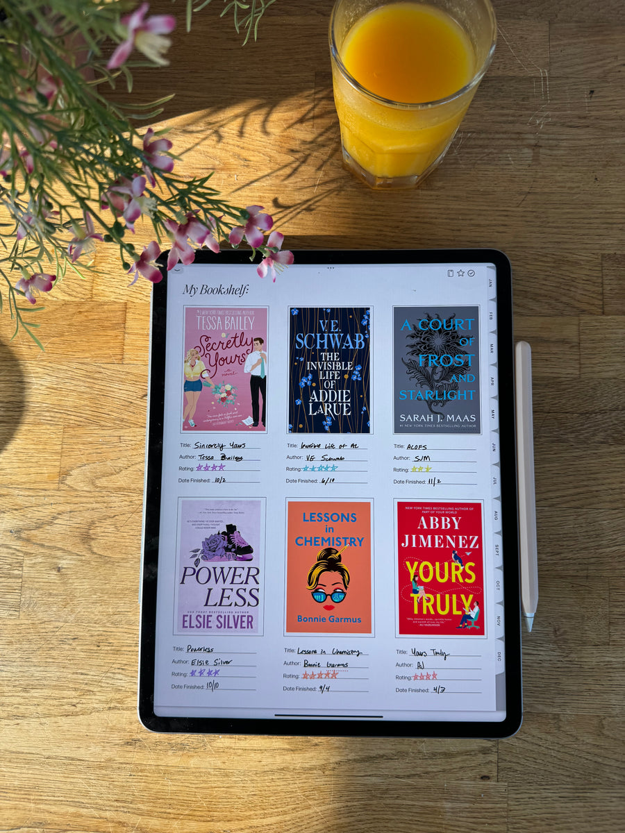 Reading Journal 2.0 – Flourish Planner