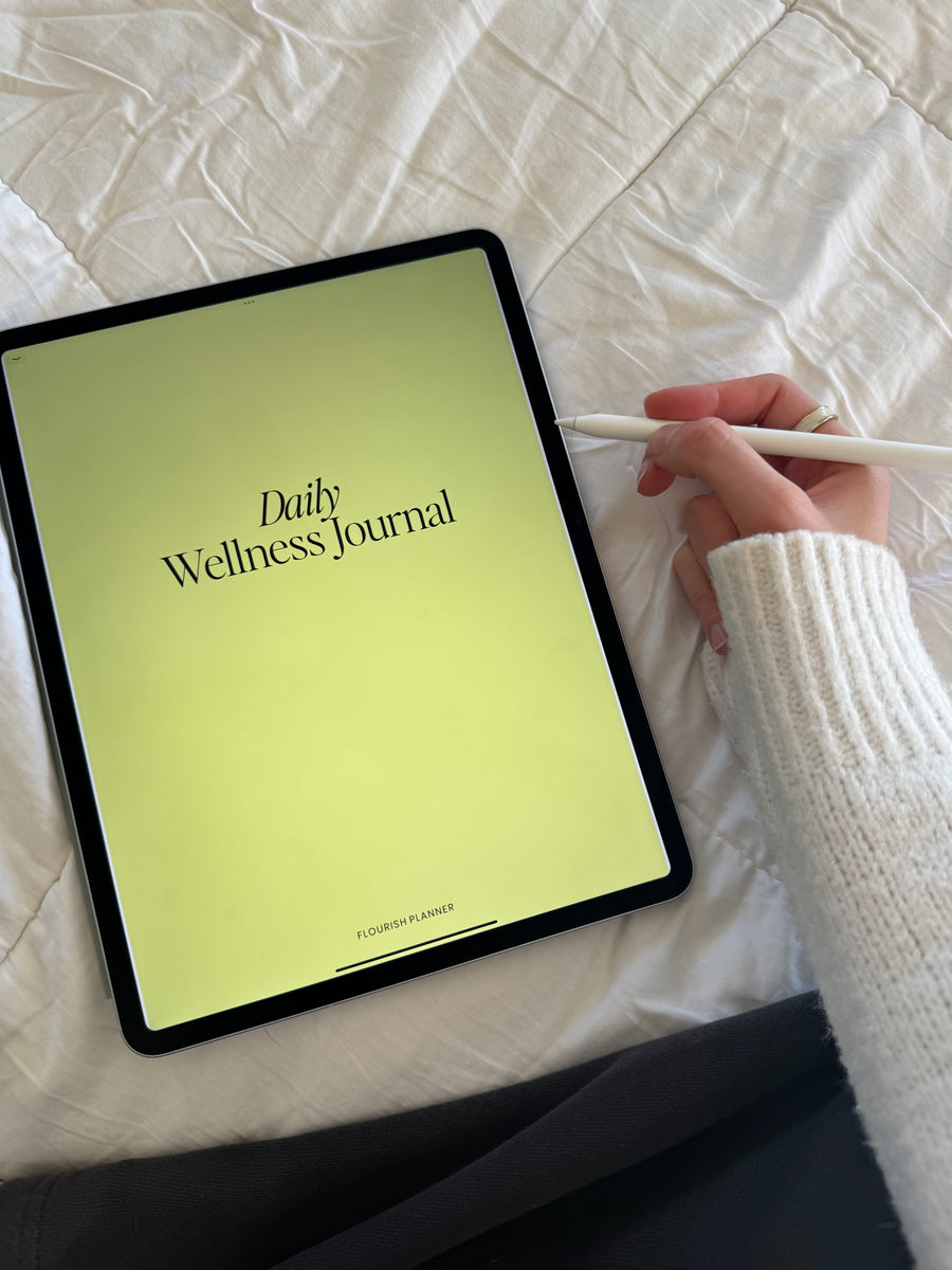 Daily Wellness Journal – Flourish Planner