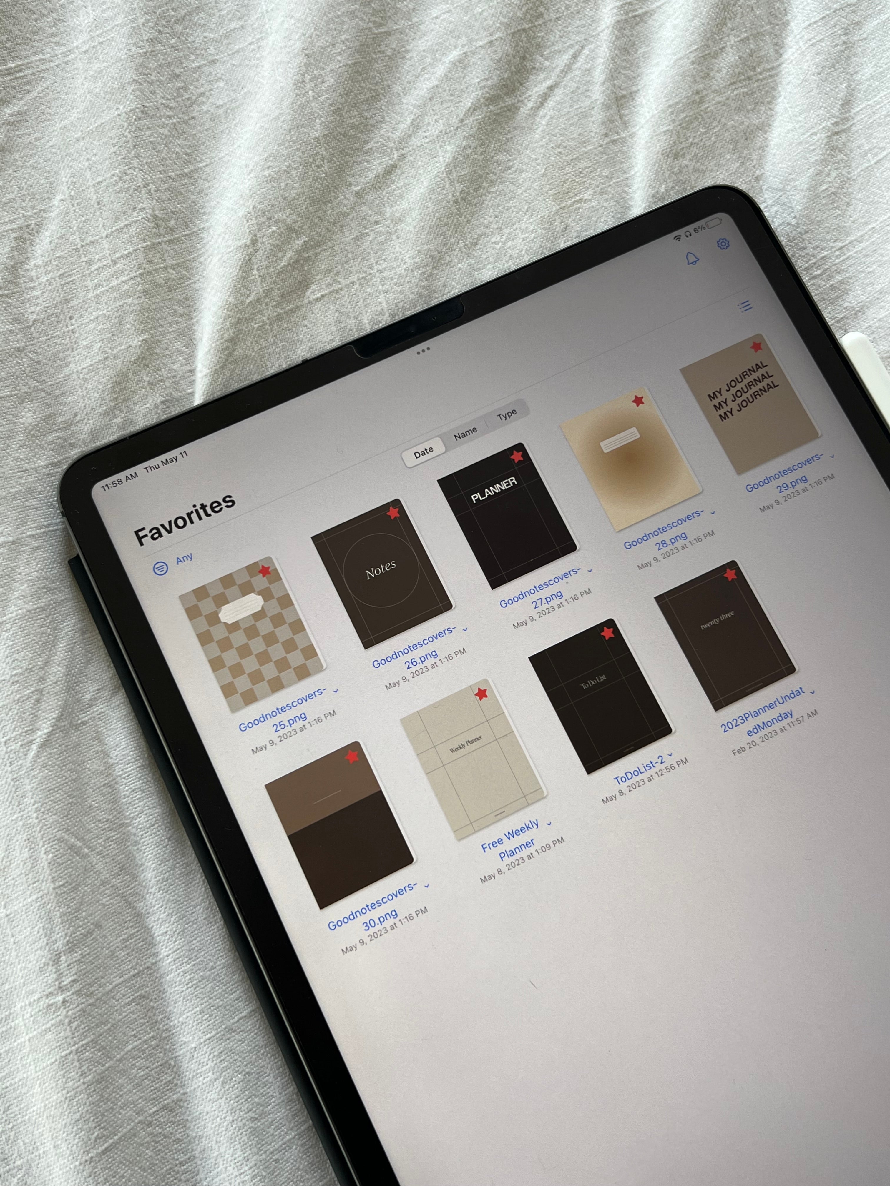 Neutral Digital Notebook Covers – Flourish Planner